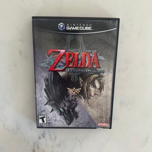 Legend of Zelda Twilight Princess - Authentic Nintendo Gamecube Game - Etsy