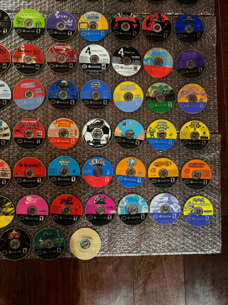 Nintendo Gamecube Video Games Disc Only Collection *pick & Choose* - Etsy