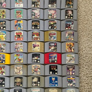 200 Authentic Nintendo 64 N64 GAMES Collection - Etsy