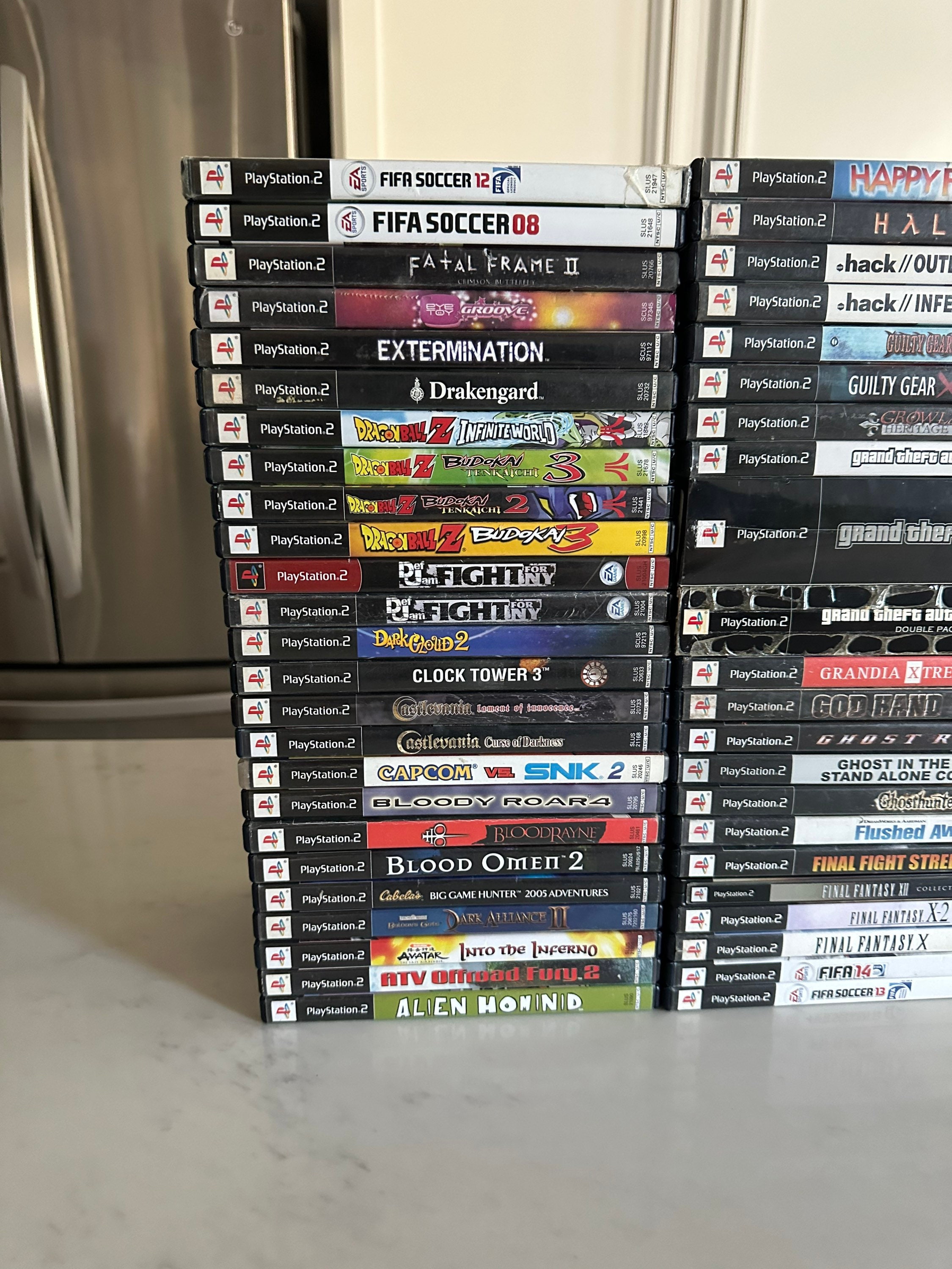 Authentic Playstation 2 PS2 Games Collection A-R - Etsy