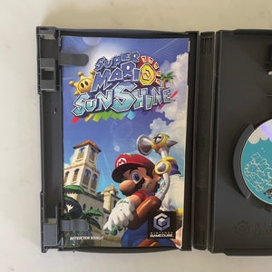 Platinum Nintendo Gamecube Console W/ Super Mario Sunshine Bundle - Etsy
