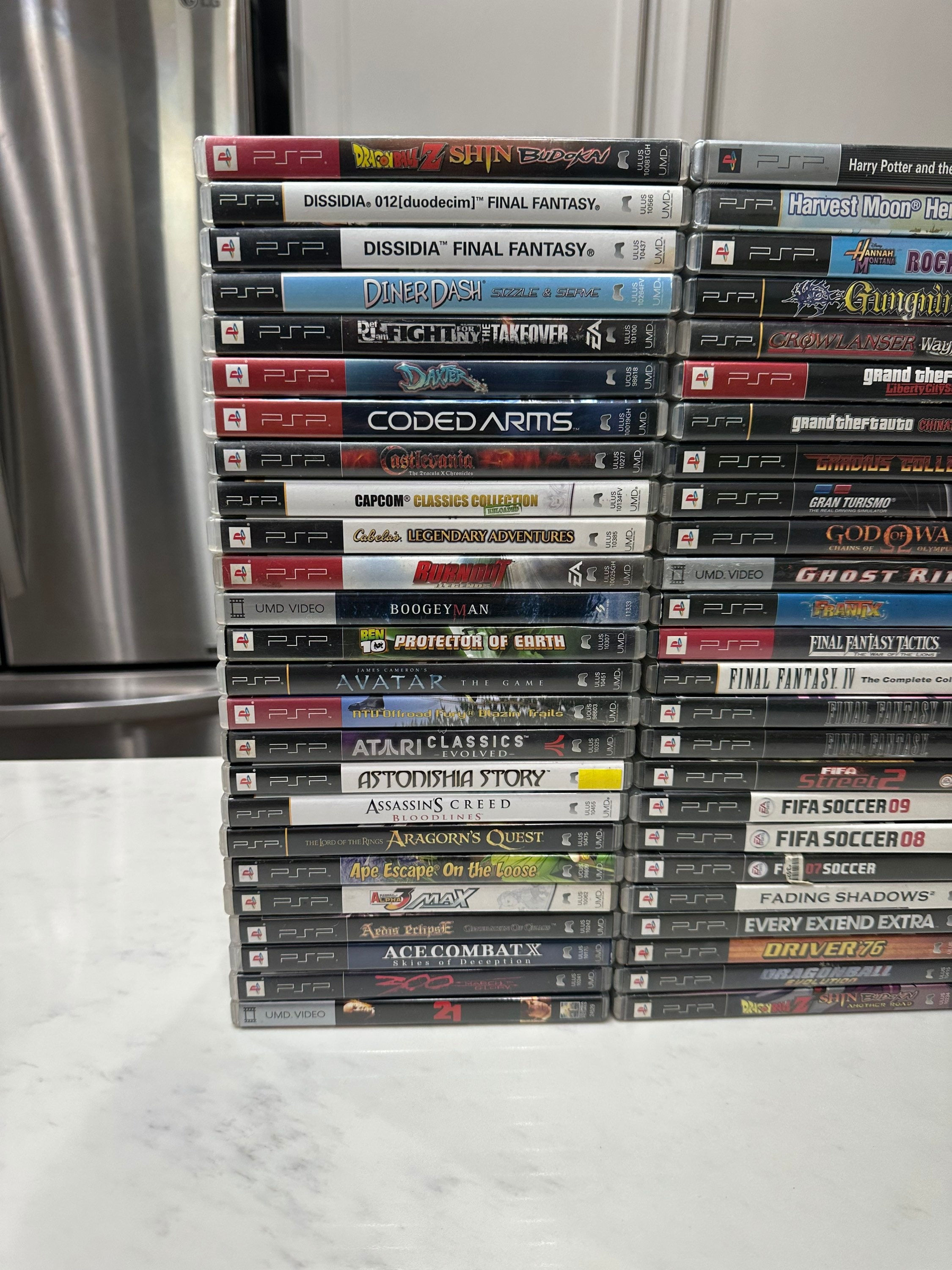 Sony Playstation PSP Authentic Video Games Collection A-M - Etsy