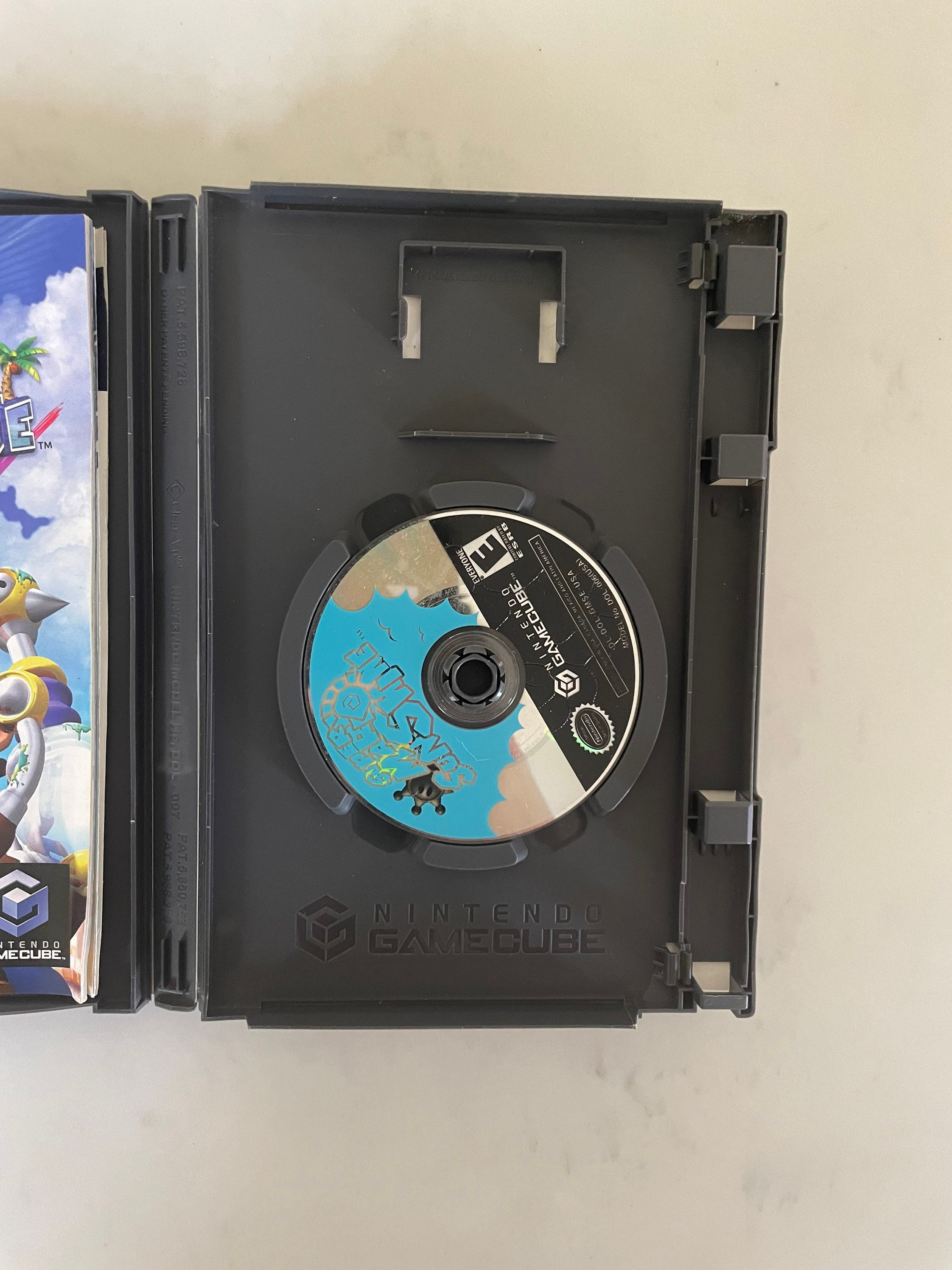 Platinum Nintendo Gamecube Console W/ Super Mario Sunshine - Etsy