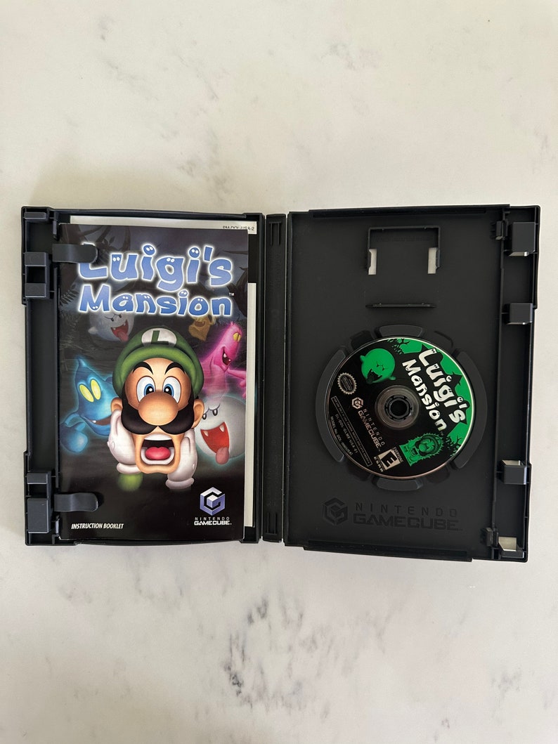 Luigi’s Mansion - Authentic Nintendo Gamecube Video Game - Etsy