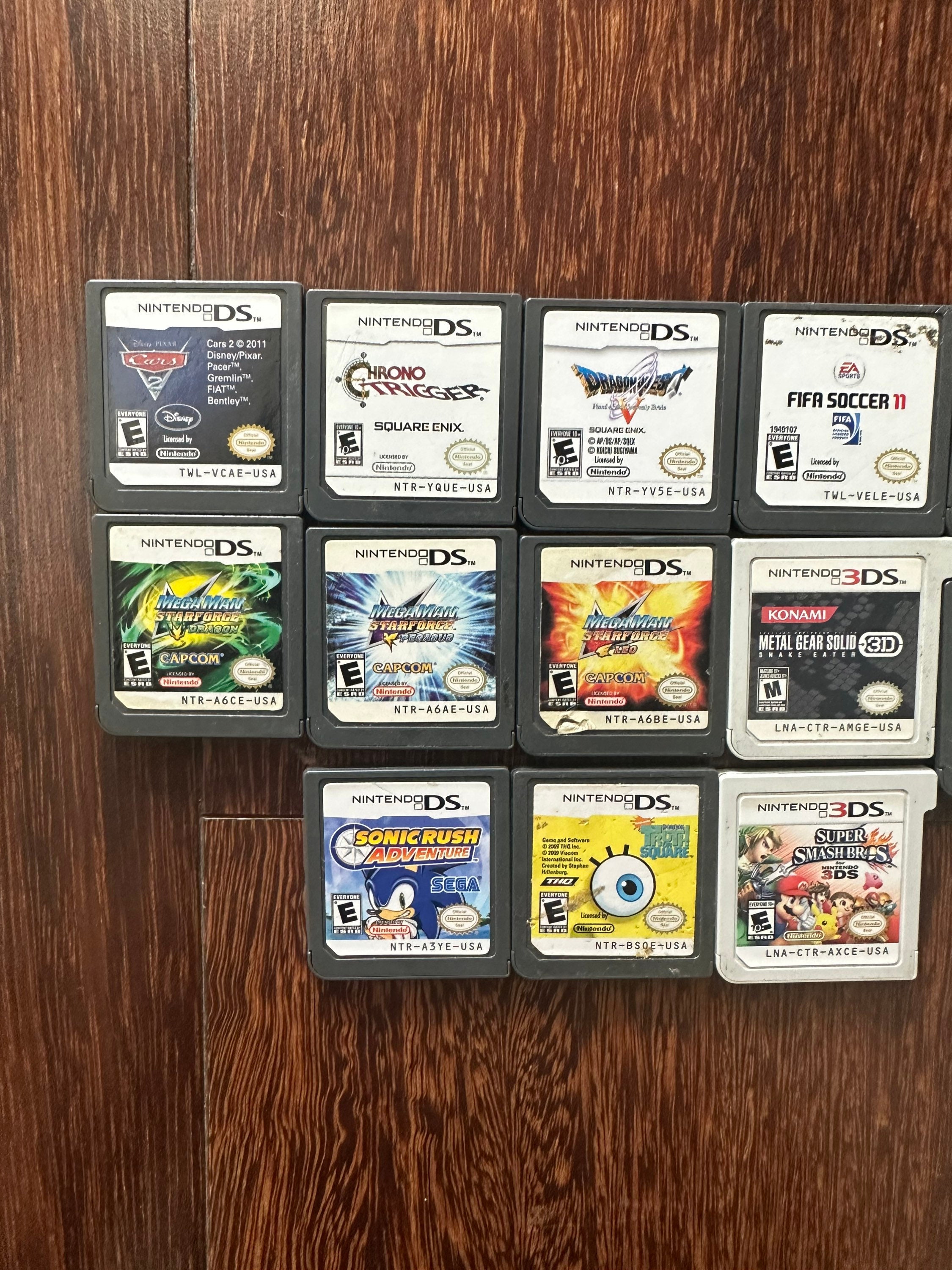Authentic Nintendo DS/3DS Video Games Collection - Etsy