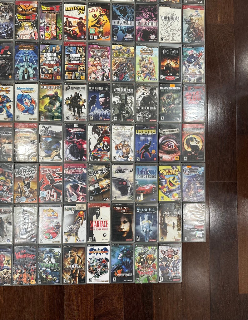 100+ Authentic Sony PSP Games Collection *PICK & CHOOSE Your Favorite ...