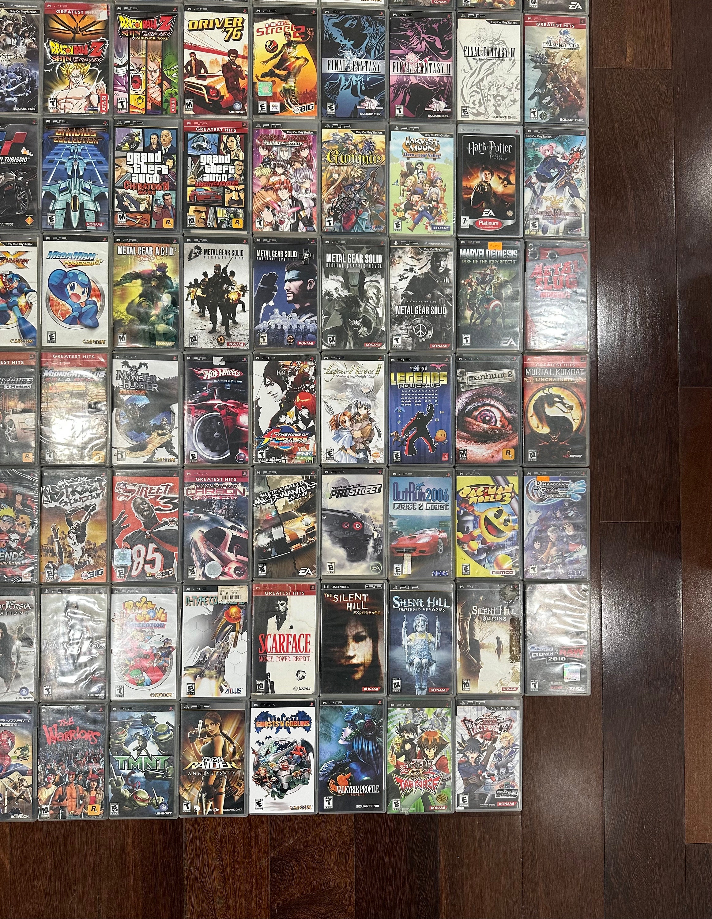 100+ Authentic Sony PSP Games Collection *PICK & CHOOSE Your Favorite ...