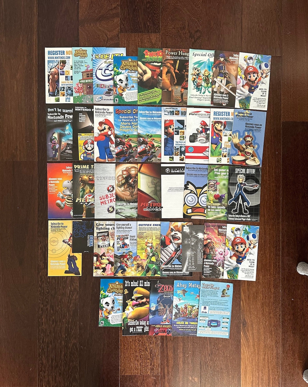 Nintendo Gamecube Authentic Inserts *pick and Choose* - Etsy