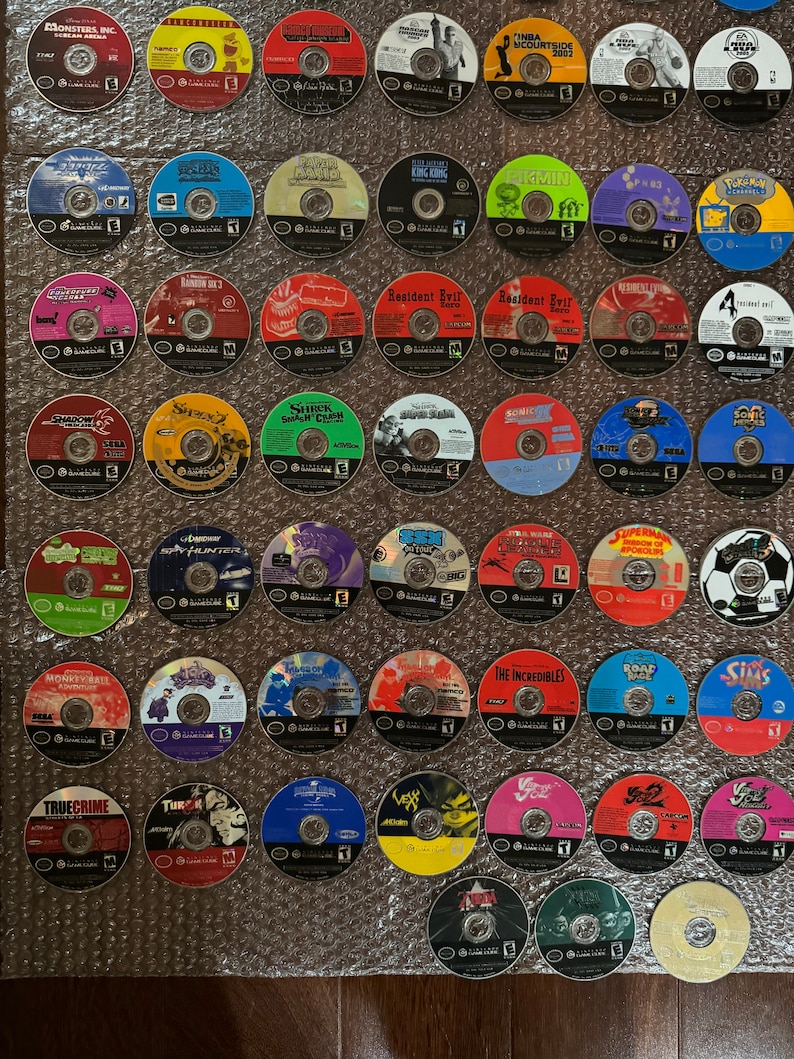 Nintendo Gamecube Video Games Disc Only Collection *pick & Choose* - Etsy