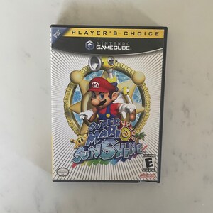 Platinum Nintendo Gamecube Console W/ Super Mario Sunshine Bundle - Etsy