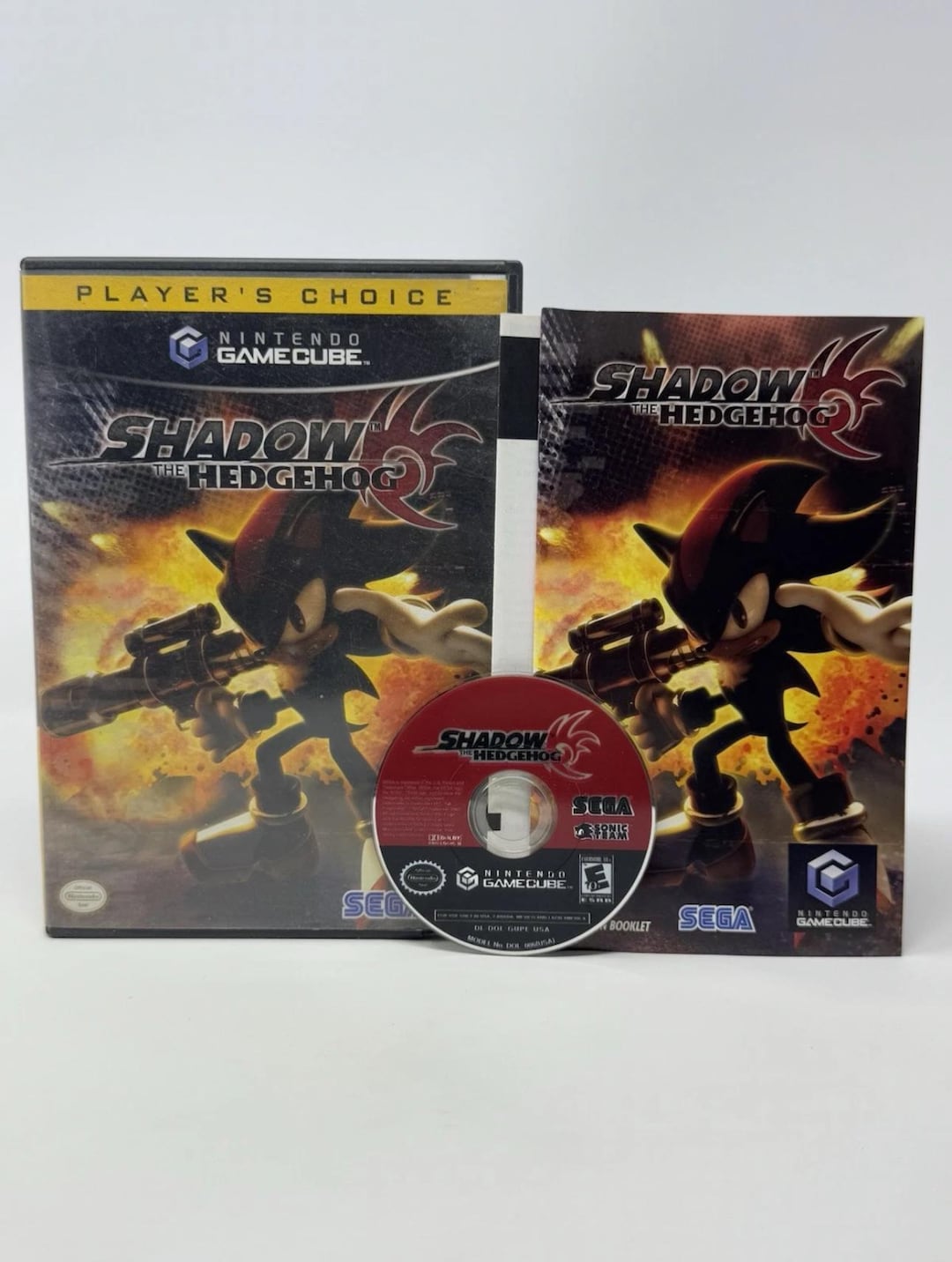 Shadow the Hedgehog (no Scratches) for Nintendo Gamecube *GC* Authentic ...