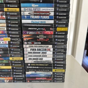 Authentic Nintendo Gamecube Games Collection (A-F) - Etsy