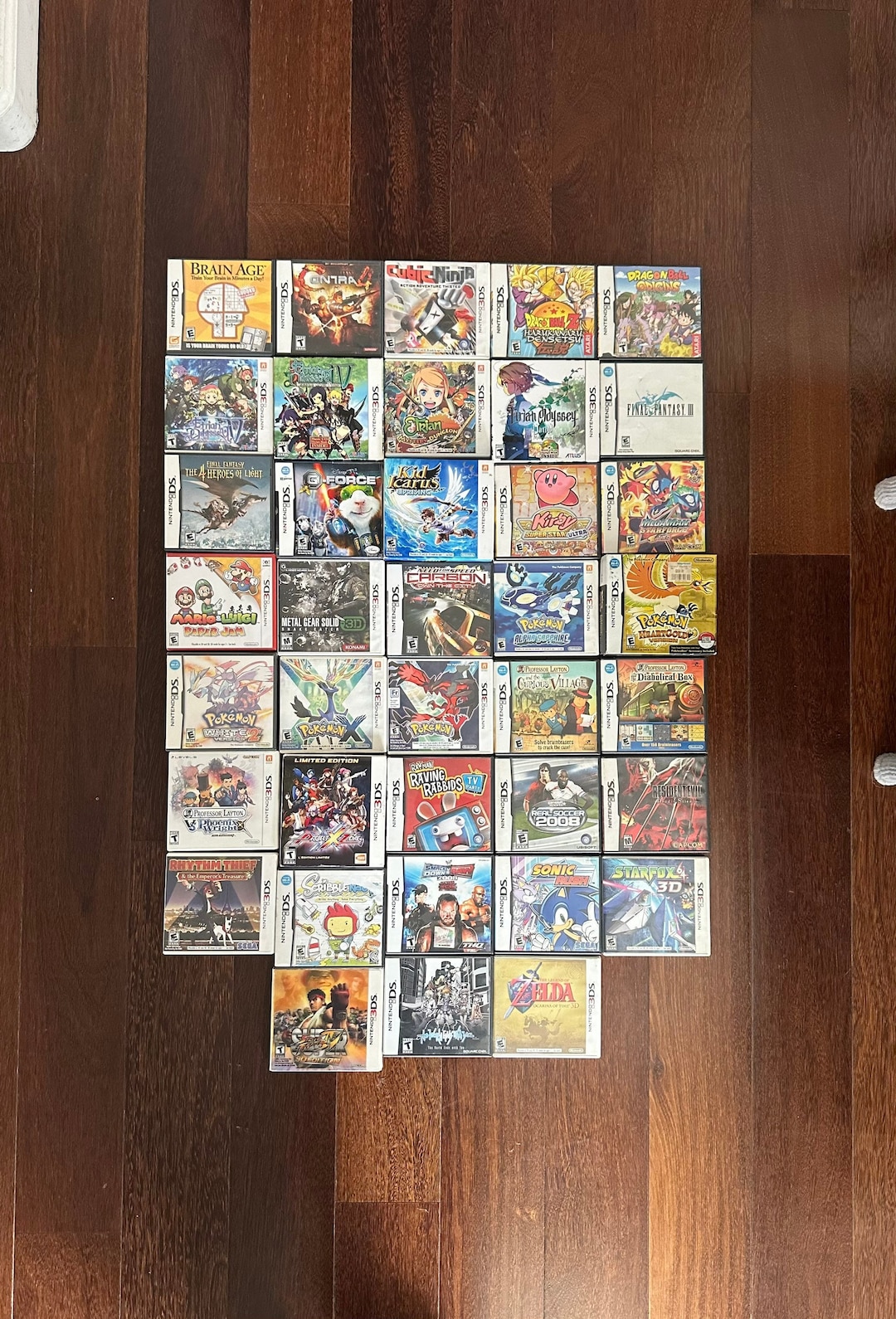 Authentic Nintendo DS/3DS Video Games Collection - Etsy