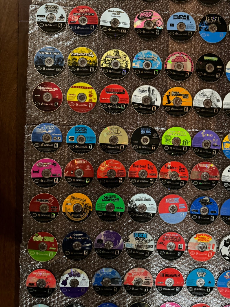 Nintendo Gamecube Video Games Disc Only Collection *pick & Choose* - Etsy