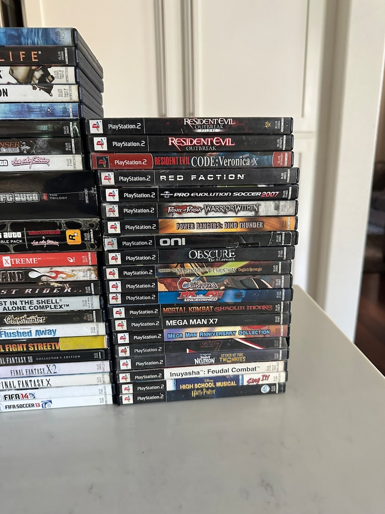 Authentic Playstation 2 PS2 Games Collection A-R - Etsy