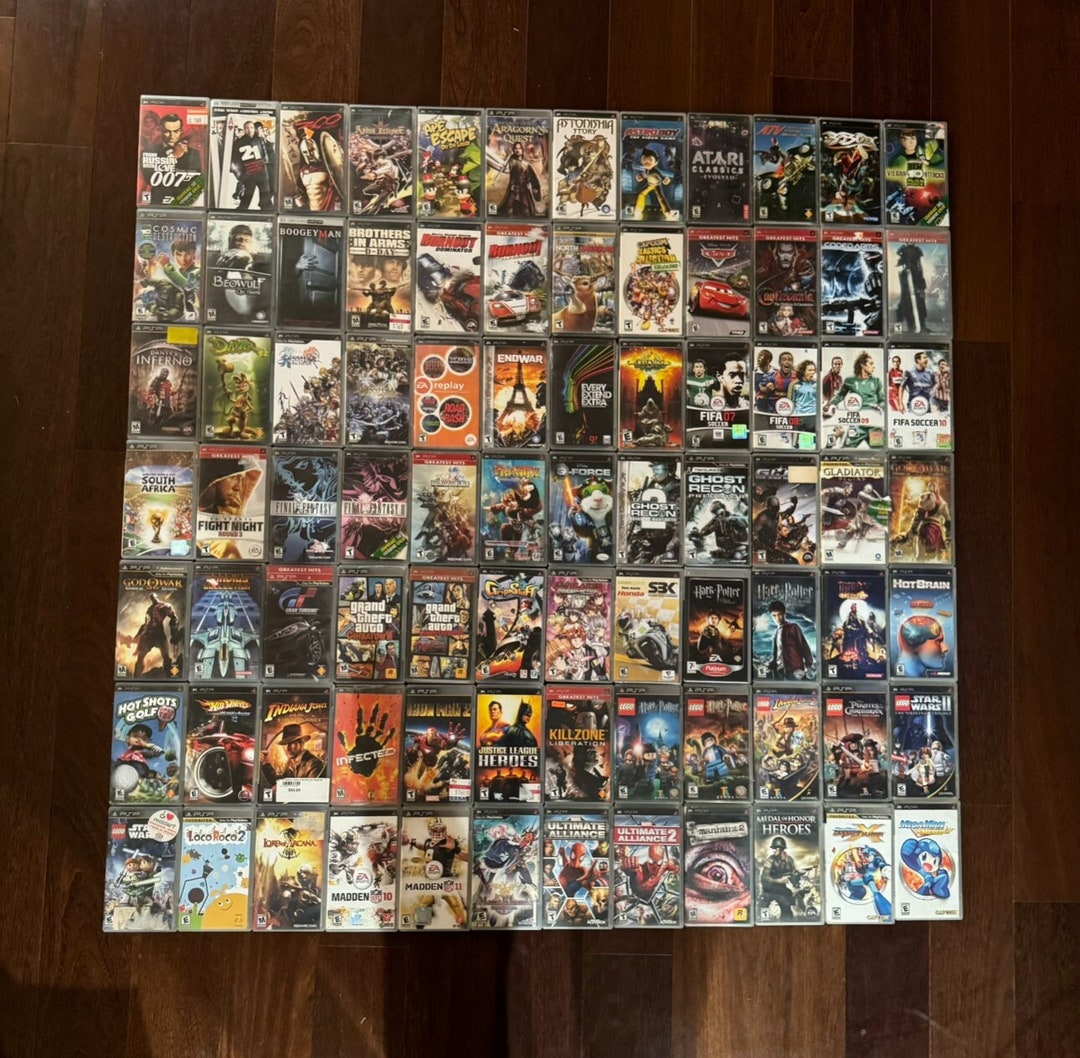 Sony PSP Authentic Video Games Collection *pick and Choose Your ...