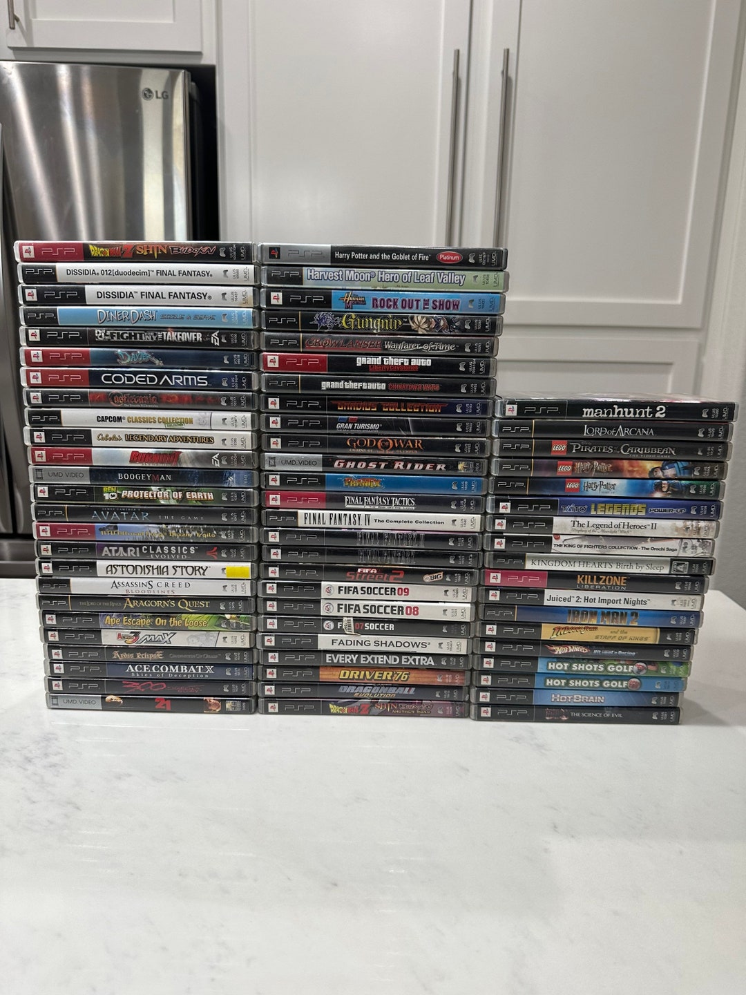 Sony Playstation PSP Authentic Video Games Collection (A-M) - Etsy