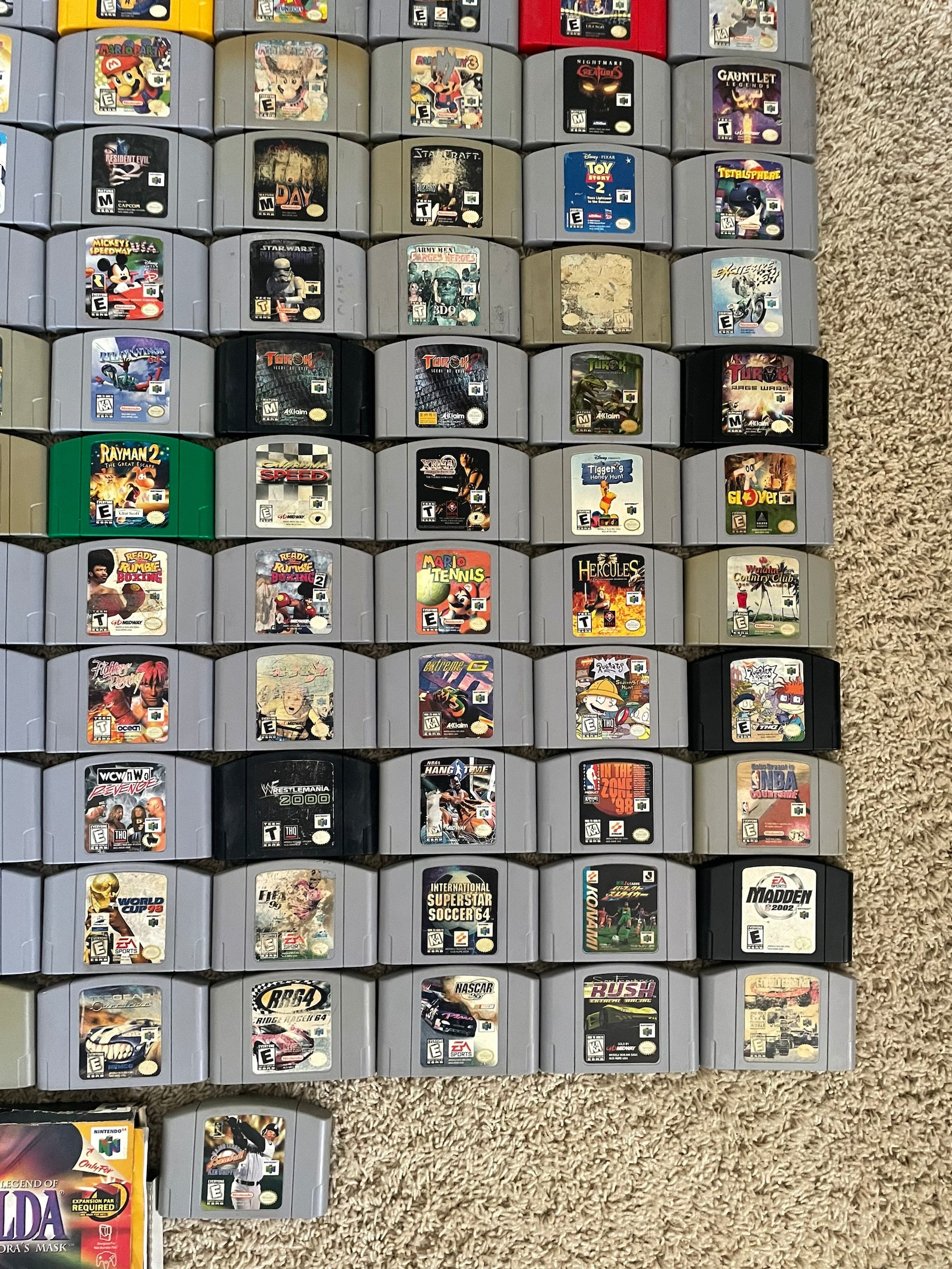 200 Authentic Nintendo 64 N64 GAMES Collection - Etsy
