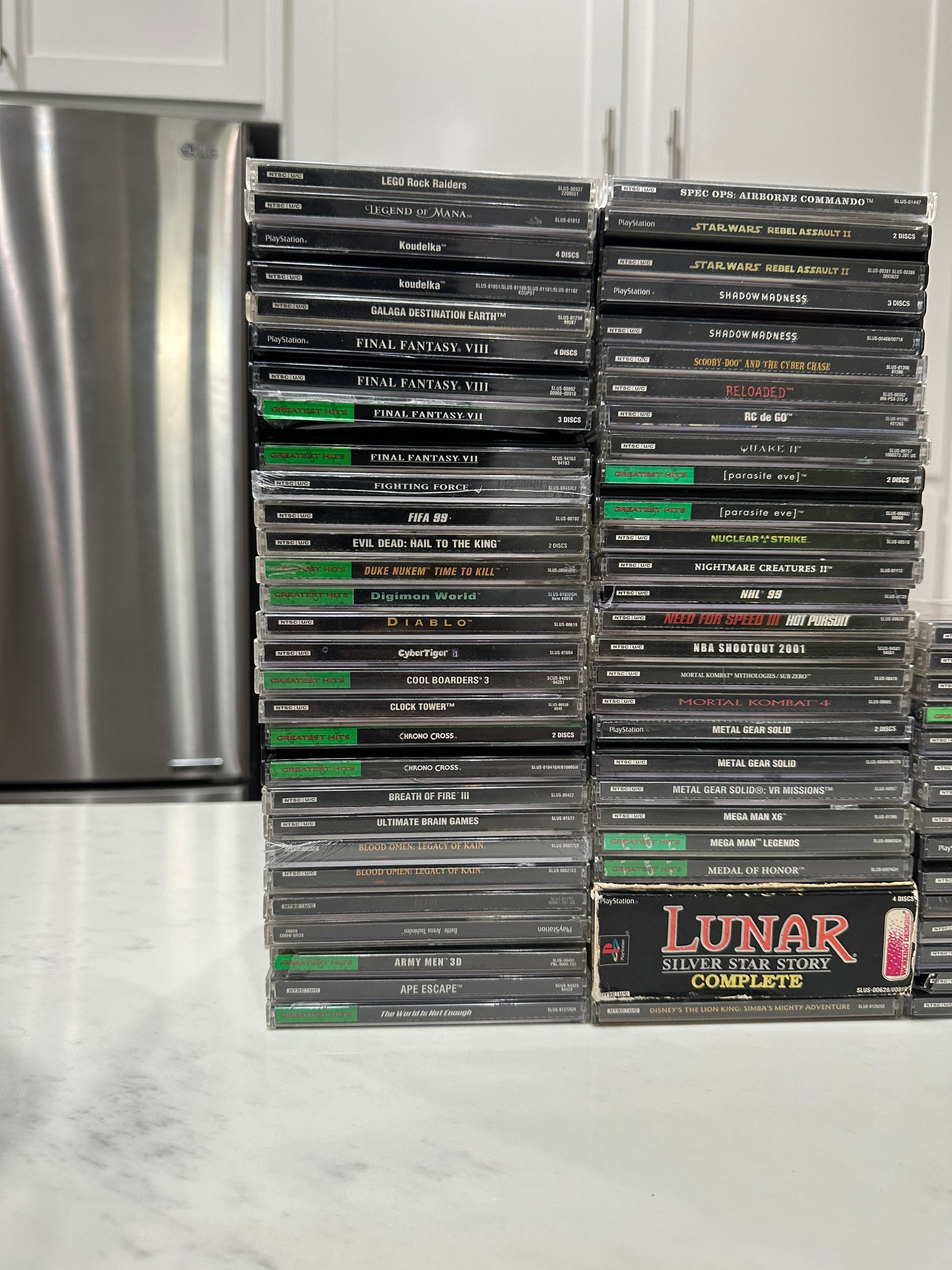 Playstation 1 PS1 Authentic Games Collection (A-Z) - Etsy