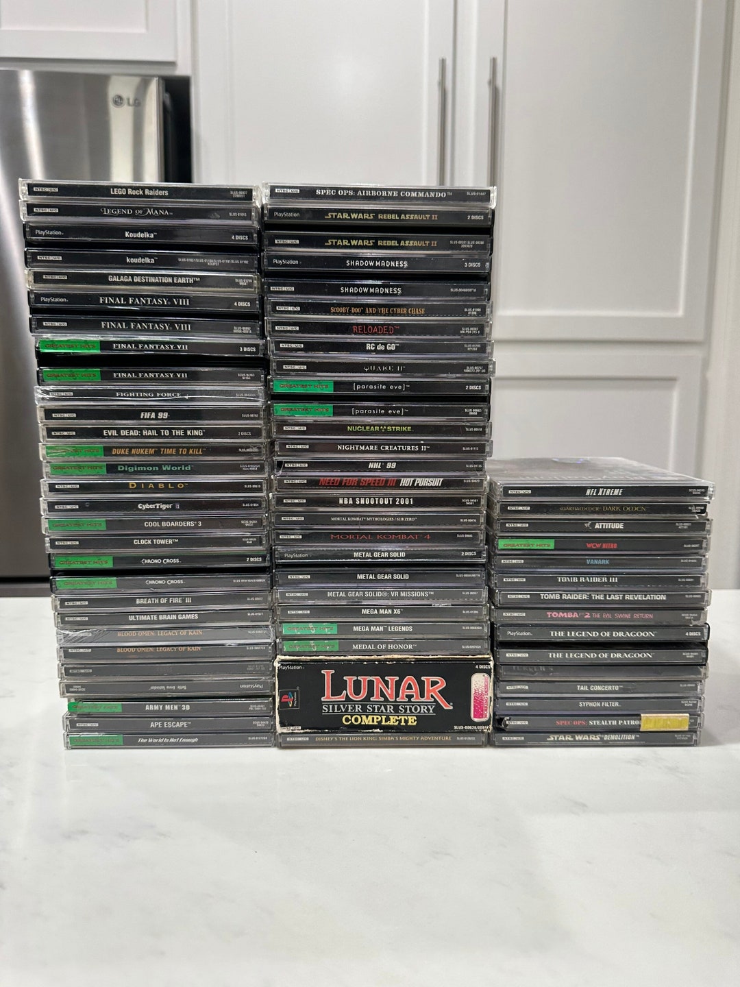 Playstation 1 PS1 Authentic Games Collection (A-Z) - Etsy