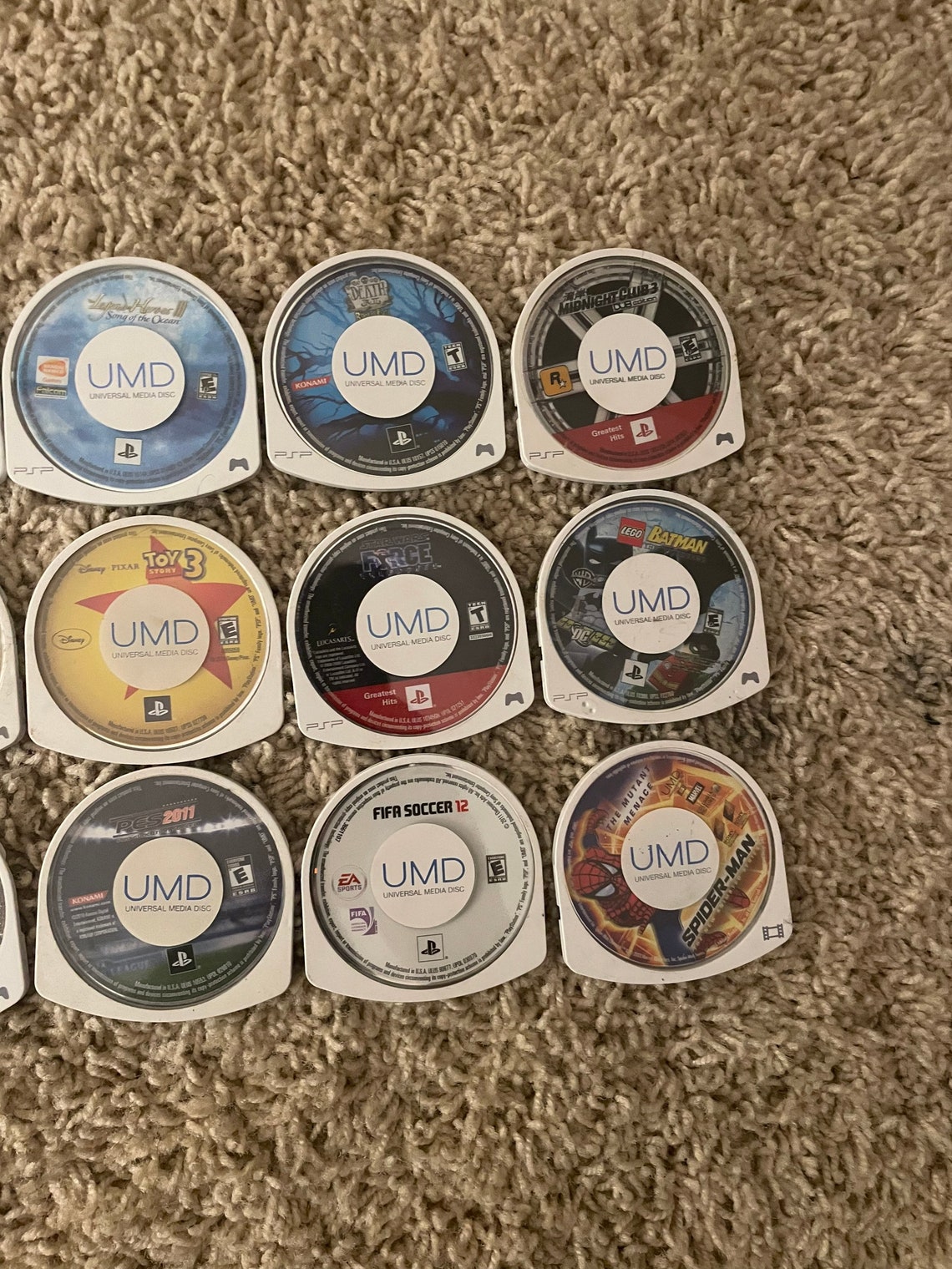 100 AUTHENTIC Sony PSP GAMES Collection - Etsy