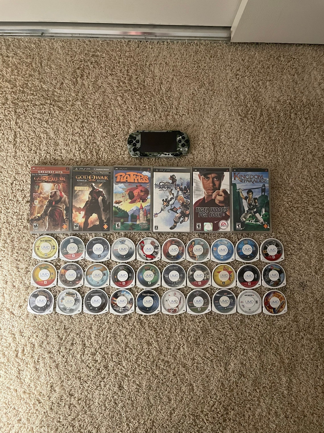 100 AUTHENTIC Sony PSP GAMES Collection - Etsy