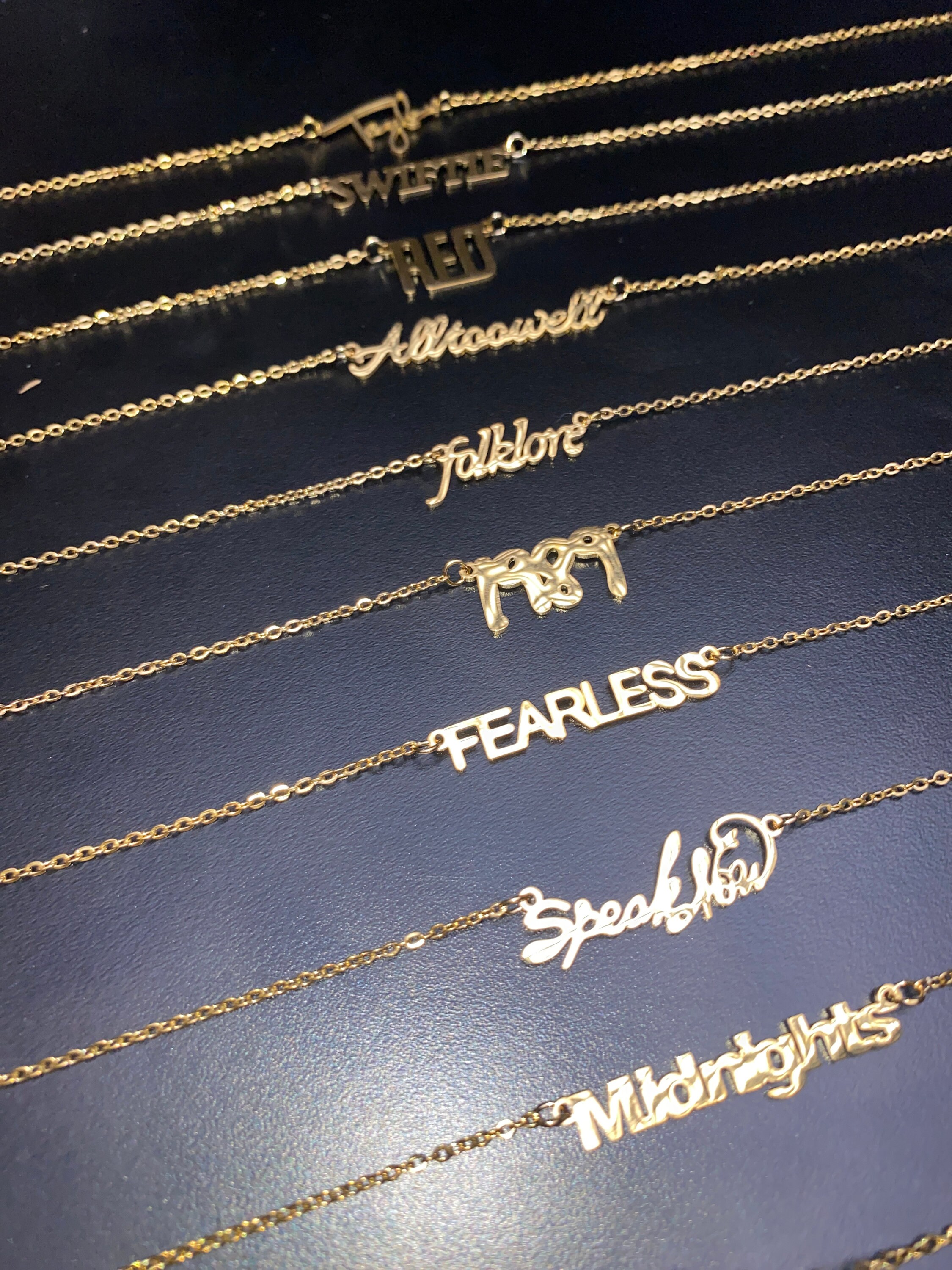 Taylor Swift Necklace, Bracelet, TS Charm Bracelet , Swiftie Jewelry ...