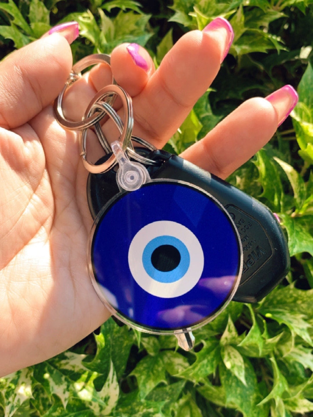 Evil Eye Keychain, Mal De Ojo, Blue Evil Eye, Protection, Mal De Ojo ...