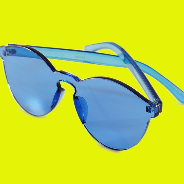 One Piece Lens Sunglasses - Etsy