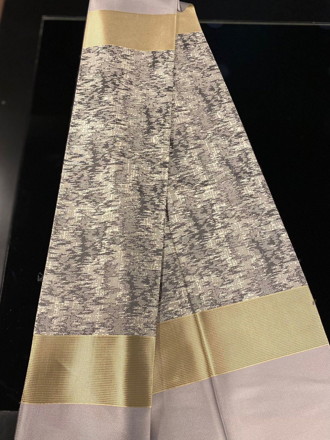 Curtains for Livingroom and Bedroomluxury Gray Gold Blue - Etsy