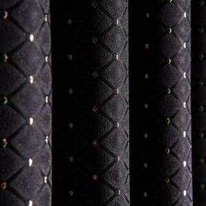 Gray Gold Curtains Panel,luxury Bedroom Livingroom Striped Patterned ...