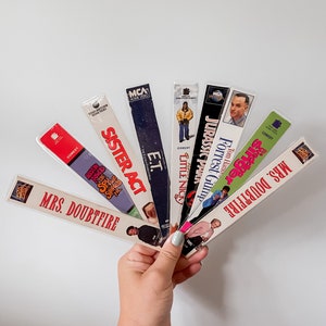 VHS Bookmarks | 90s 2000s Faves Nostalgia | Upcycled | Romcom Drama ...