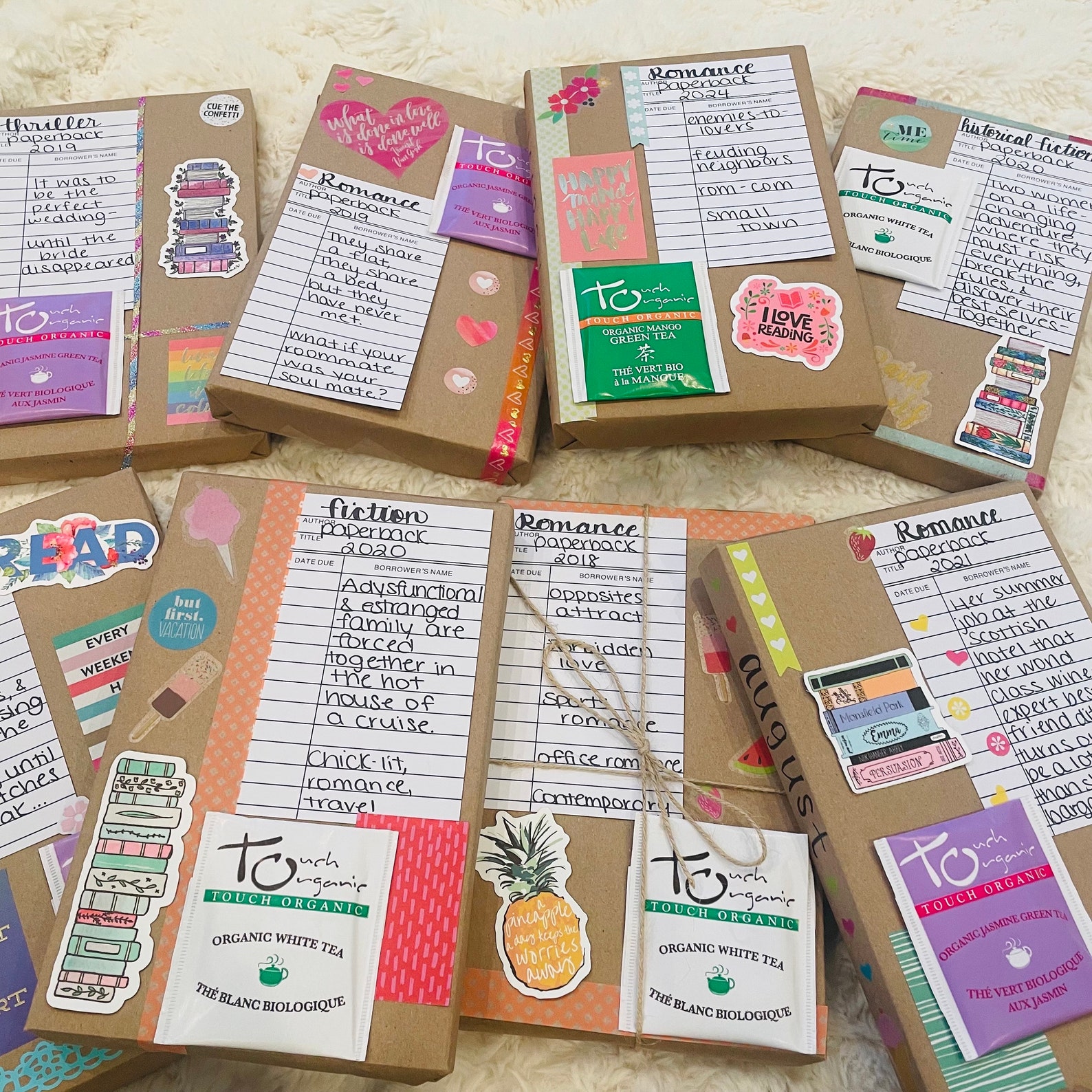 12 Months of Blind Date Books | Year Long “book Advent Calendar" of ...