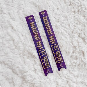 90s 2000s Music Artist VHS Bookmarks Vintage Bookmarks Backstreet Boys ...