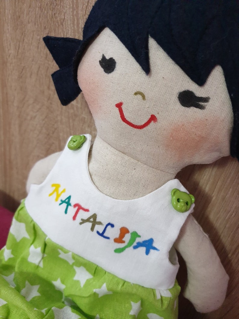 Rag Doll-raggedy Ann Doll Personalized Baby Doll Gift for Girls Girls ...