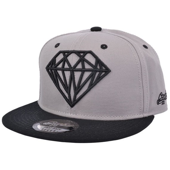Diamond Snapbacks Black And White