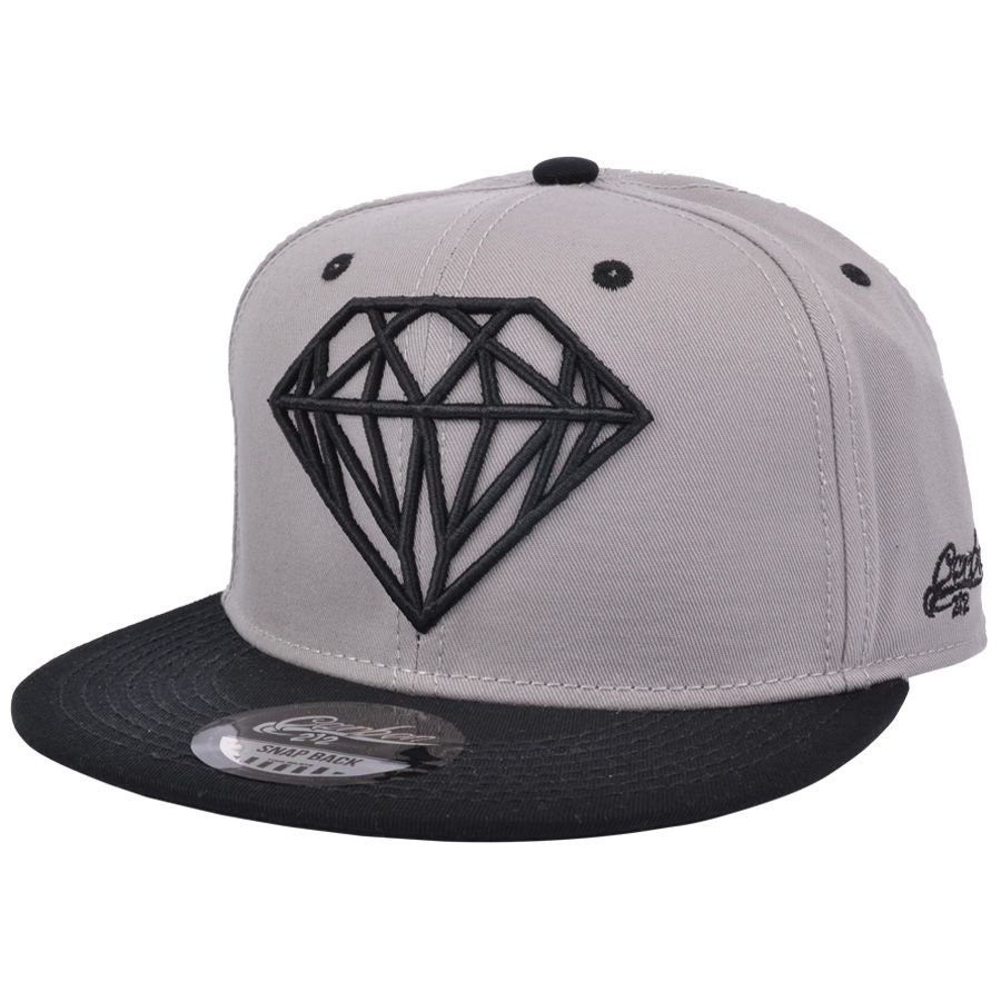 Diamond Snapback White