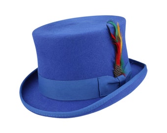 Feather Top Hat | Etsy