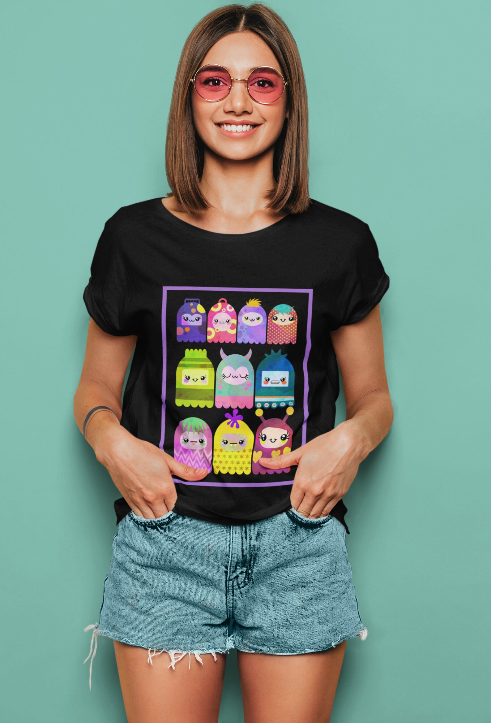 Kawaii (cute) Japanese Design T-shirt - Etsy