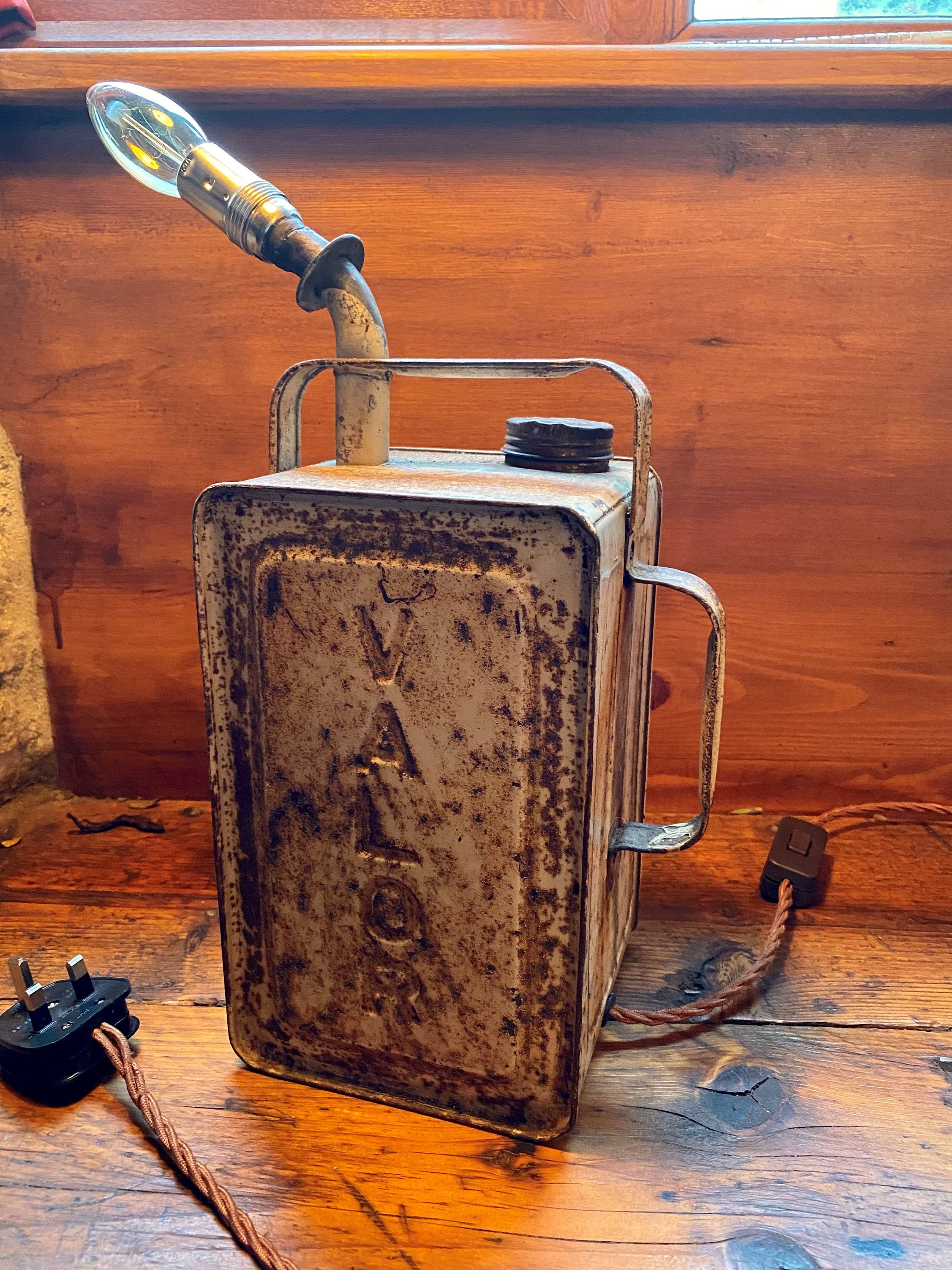 Valor Paraffin Can Lamp - Etsy UK