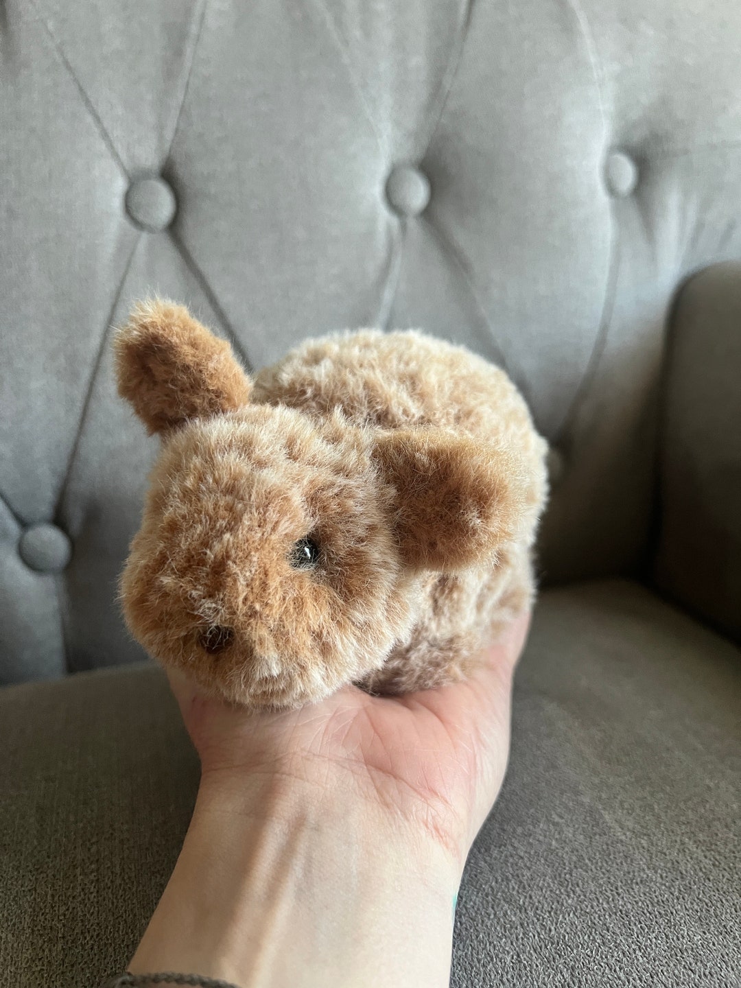 Baby Bunny Lop Plush Rabbit Toy Stuffed Animal - Etsy
