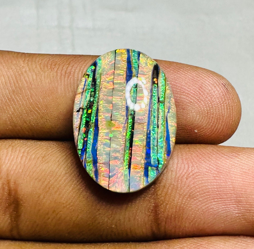 High Quality Monarch Opal Gemstone Opal Fire Opal Necklace Monarch Opal ...