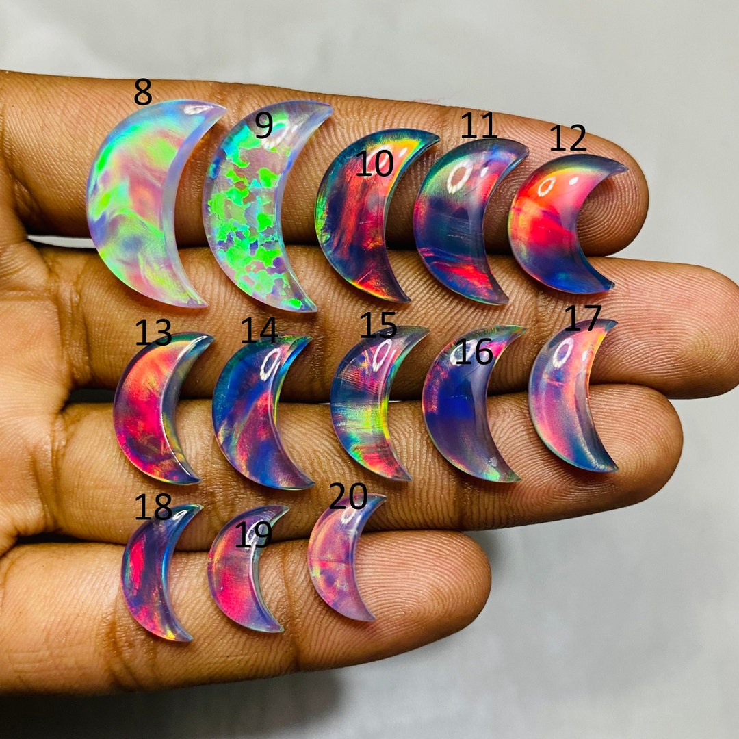 High Quality Aurora Opal Moon Stone Aurora Opal Gemstone Aurora Opal ...