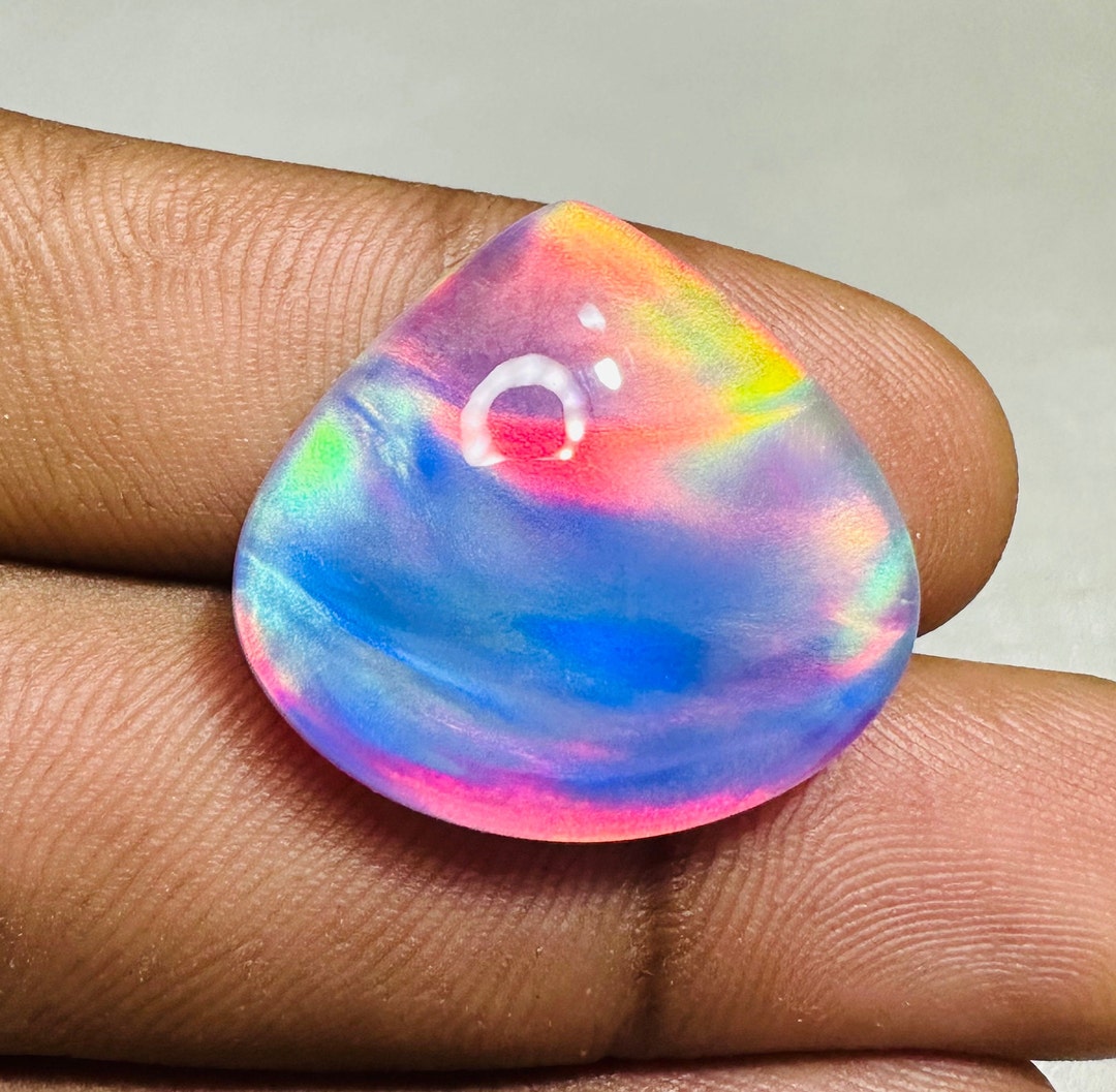 Awesome Fire Aurora Opal Stone Opal Cabochon Welo Fire Opal Stone ...