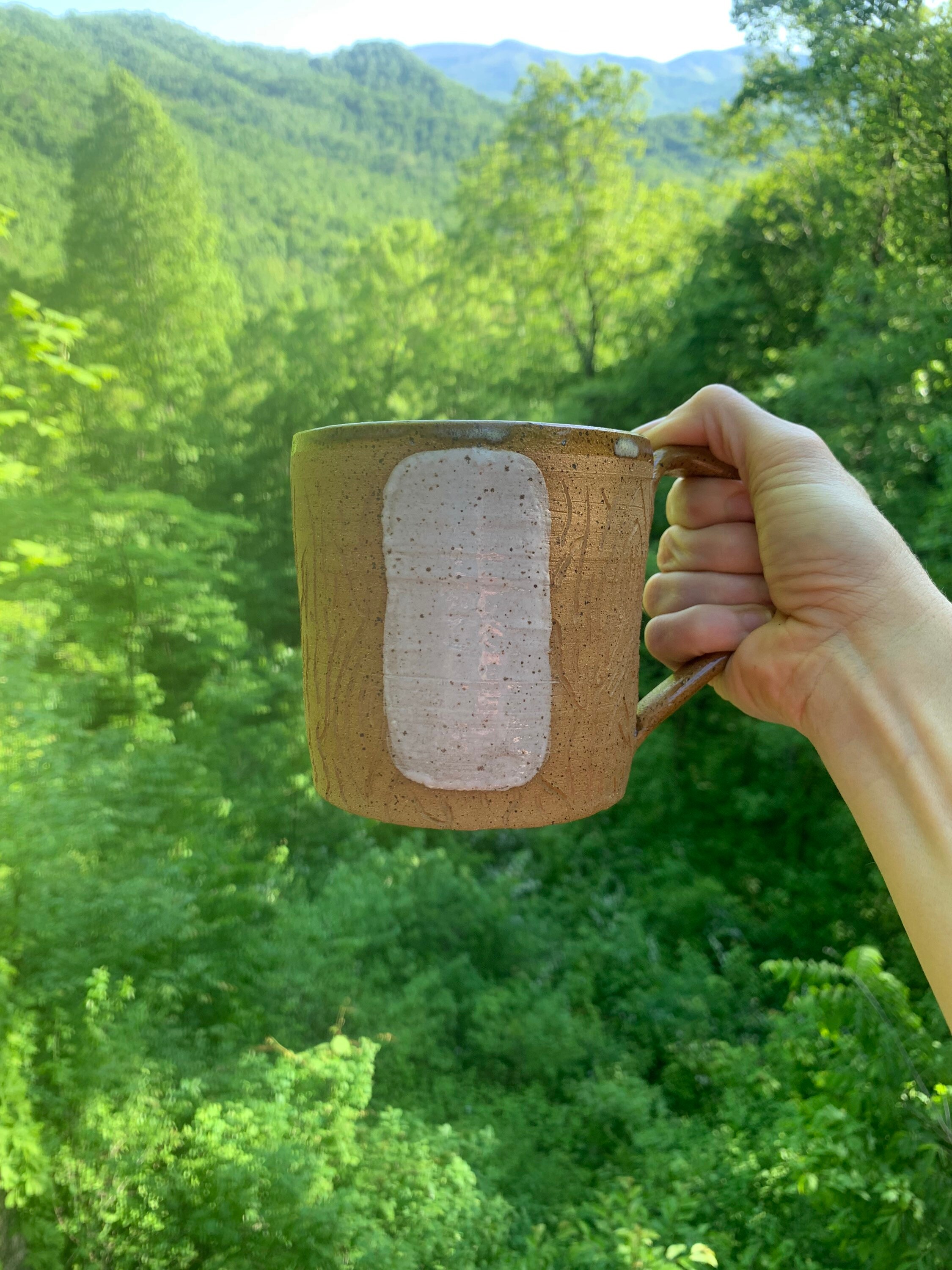 Appalachian Trail Coffee Mug White Blaze Coffee Mug Tree Coffee Mug ...