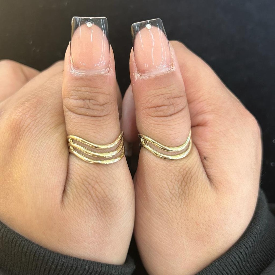 10k Gold Thumb Ring, Womens Gold Ring, Gold Thumb Ring, Gold Ring ...