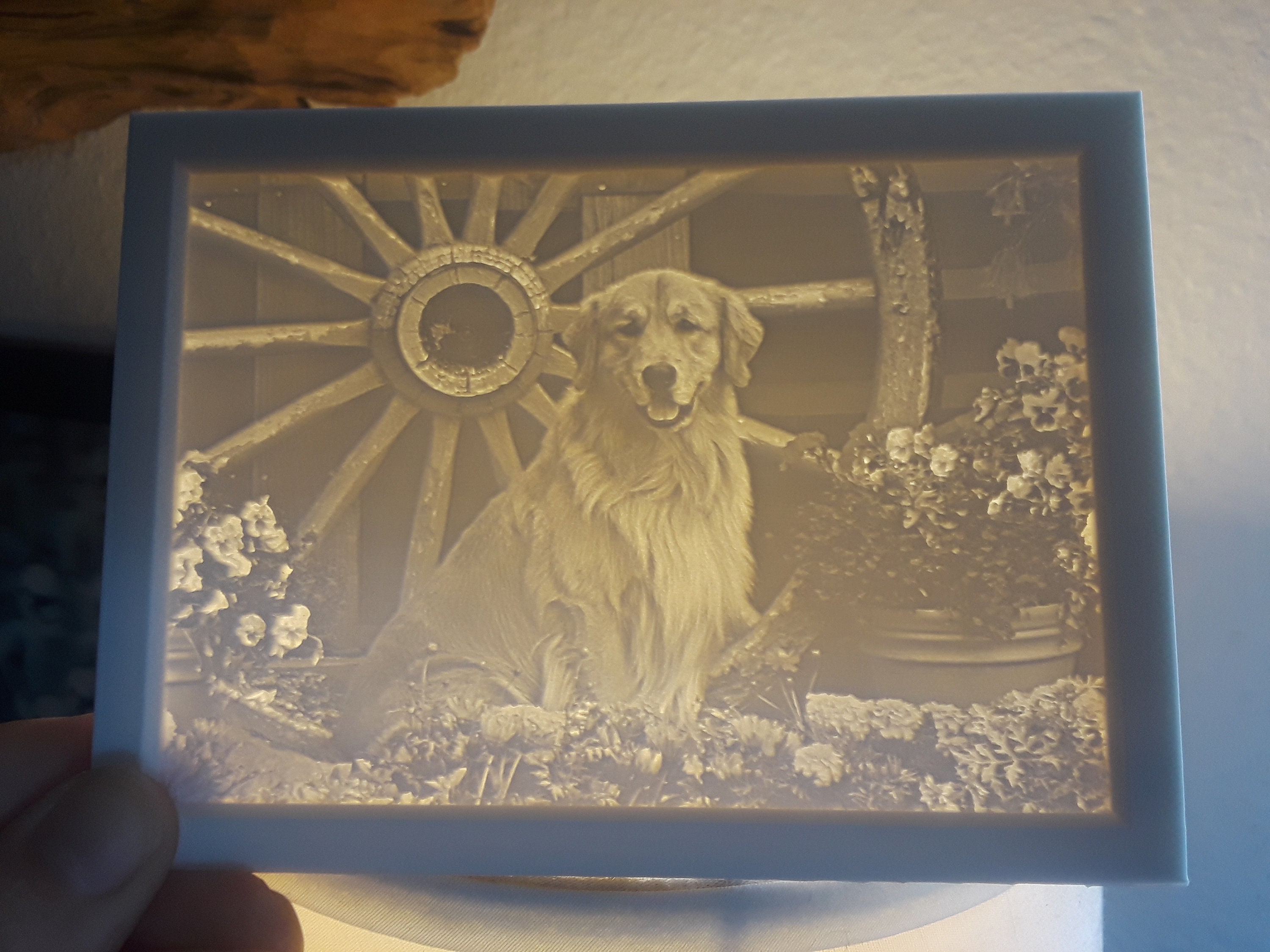Personalized Lithophane Photo - Etsy