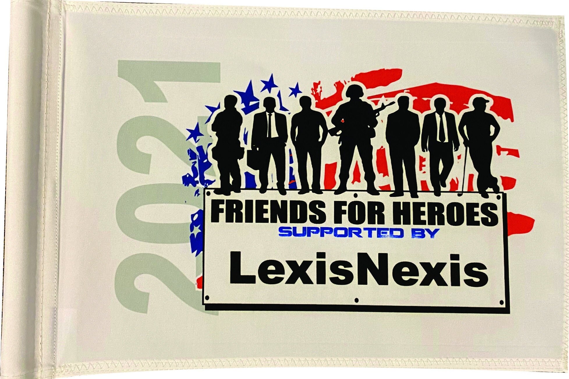 9 Golf Flags, Custom Sponsor Logo for Charitable Golf Tournaments ...