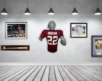 Acrylic Wall Mount Full Sized Football Display Case NFL NCAA - Etsy