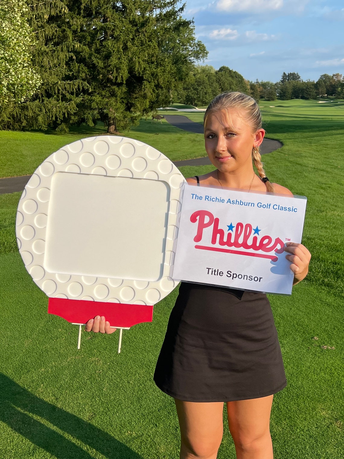 Set of 9 Reusable Golf Tournament Sponsor Sign - Etsy